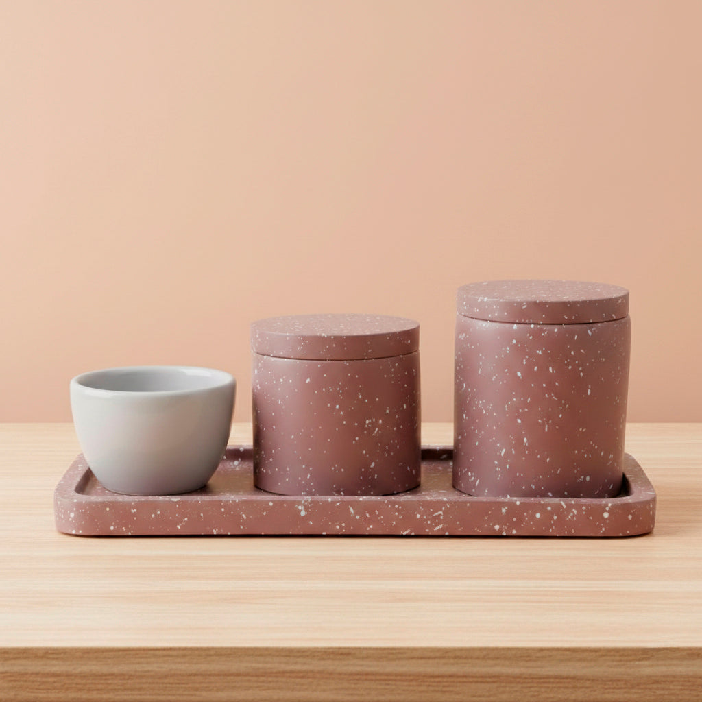 KIT DE HIGIENE GRANILITE TERRACOTA – Modali Baby